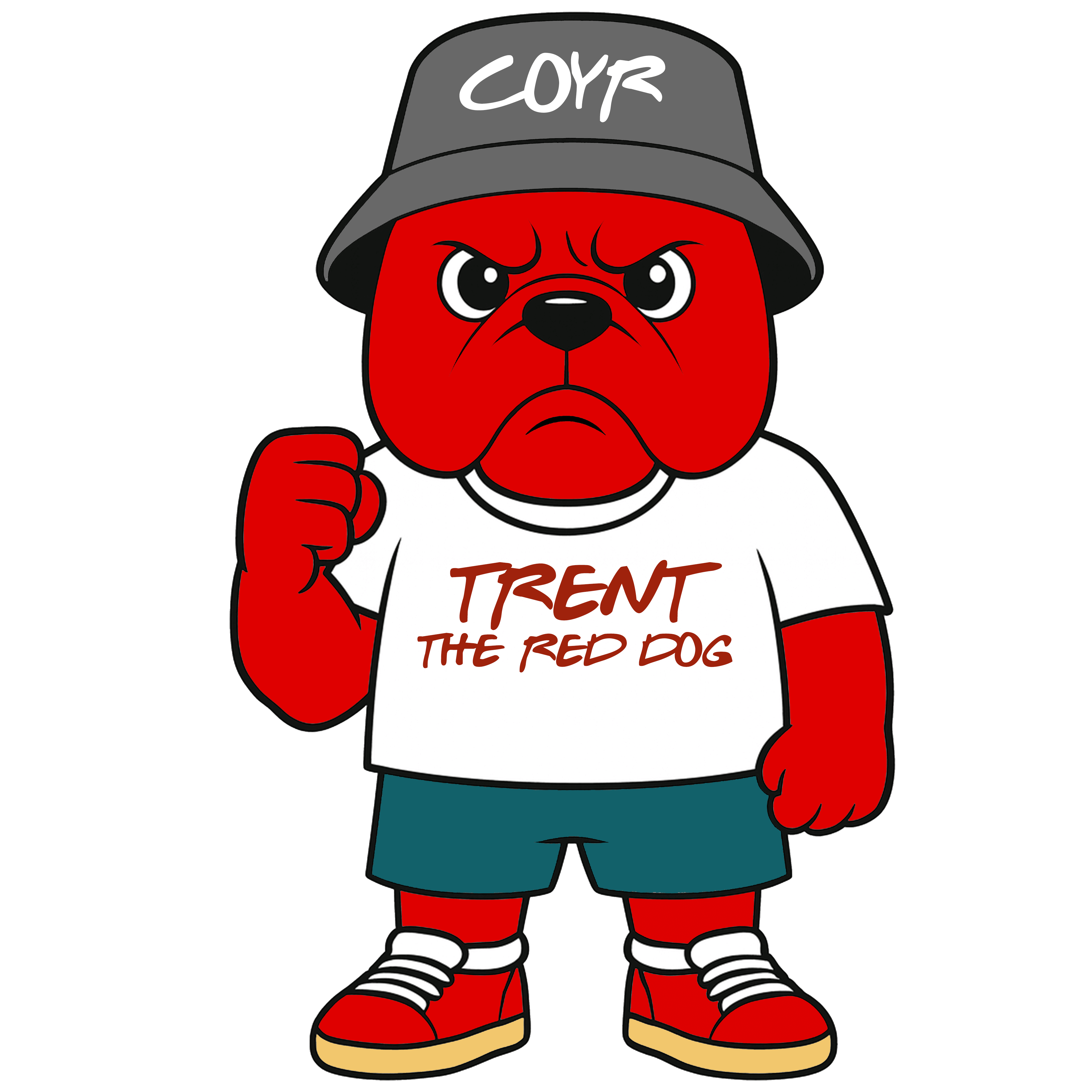 Meet Trent the Red Dog – The New Nottingham Reds Mascot